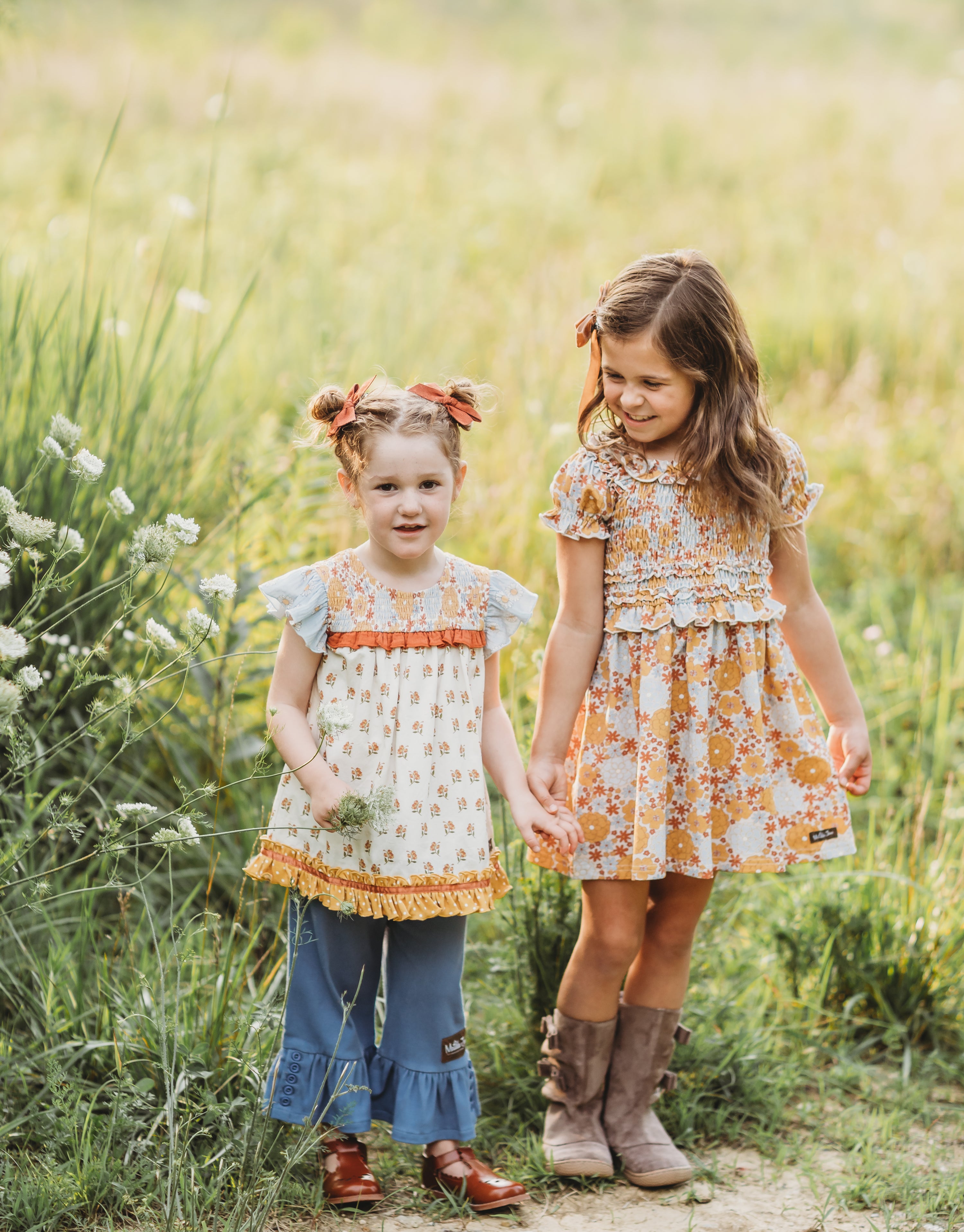 Blue Jean Baby Big Ruffles – Matilda Jane Clothing