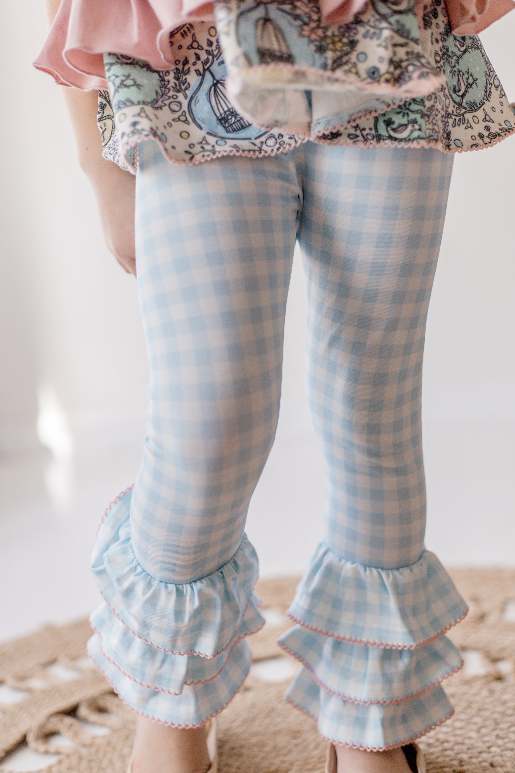 Gingham Grove Ruffle Leggings – Matilda Jane Clothing
