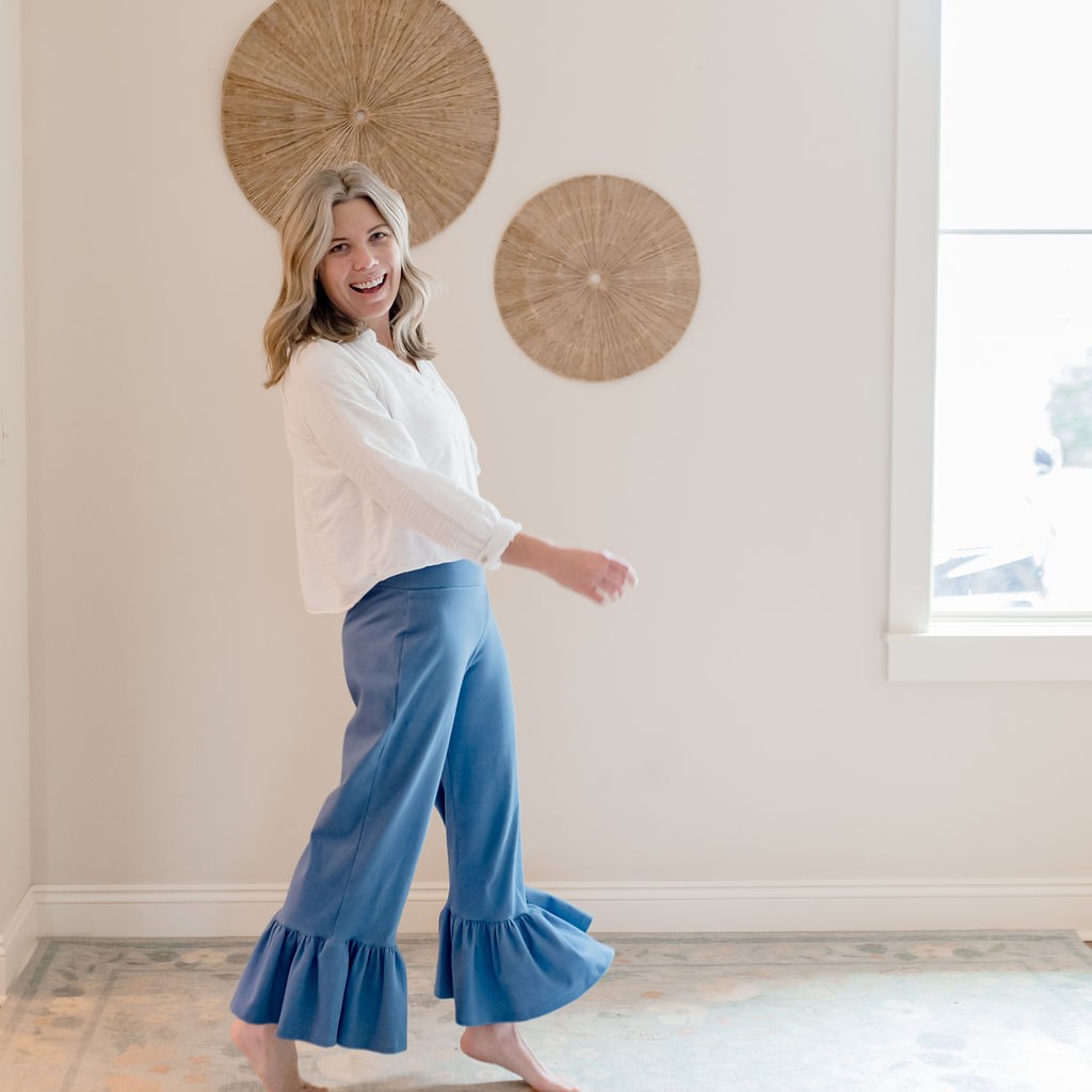Women's Big Ruffles | Blue Jean Baby – Matilda Jane Clothing