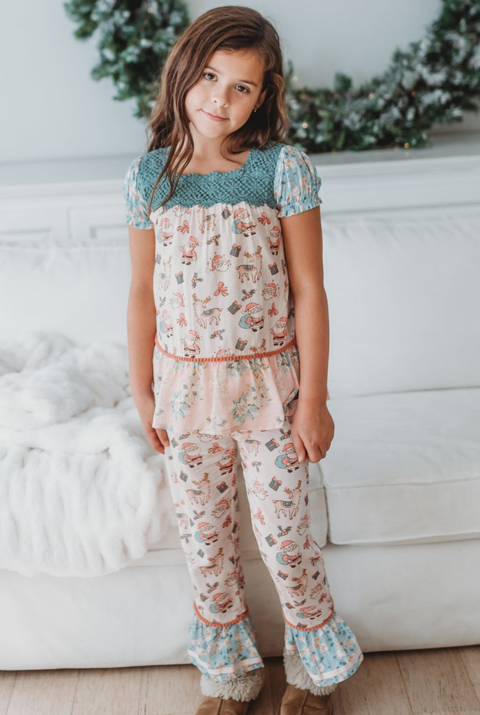 Santa's Sugarplum Lounge Set – Matilda Jane Clothing